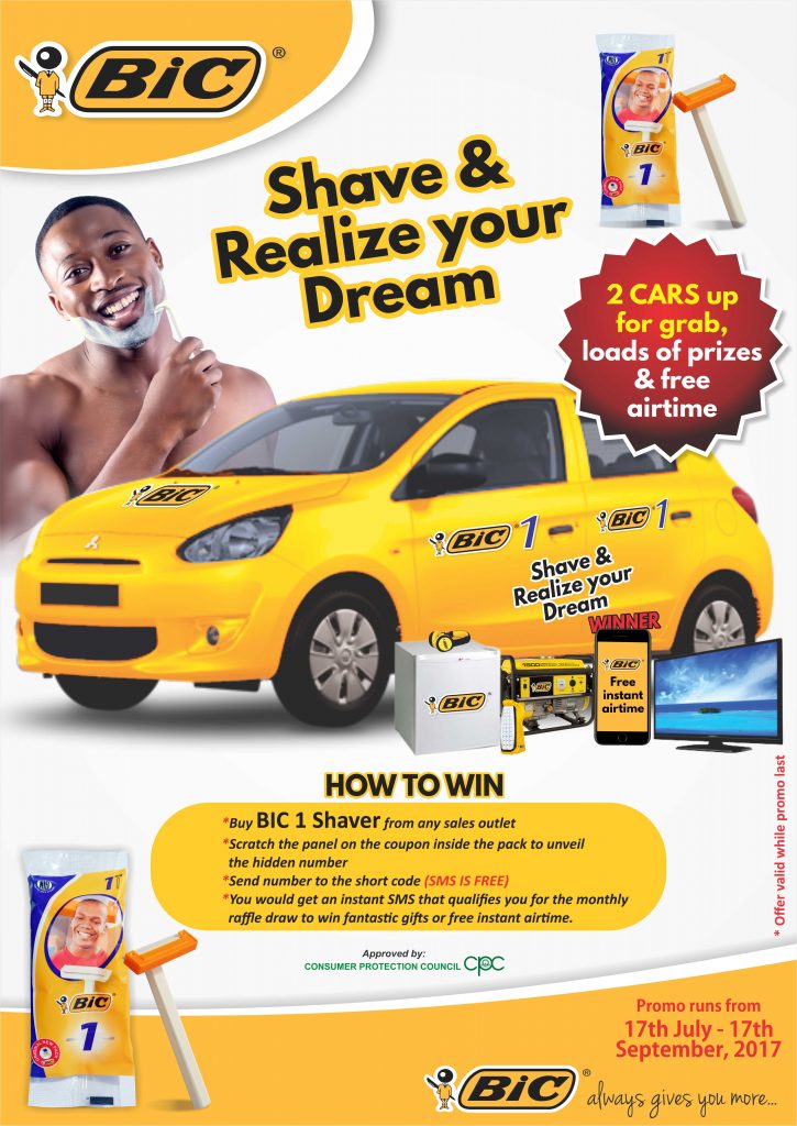 BIC 1 Shaver Unveils Consumer Promo - Brand Times