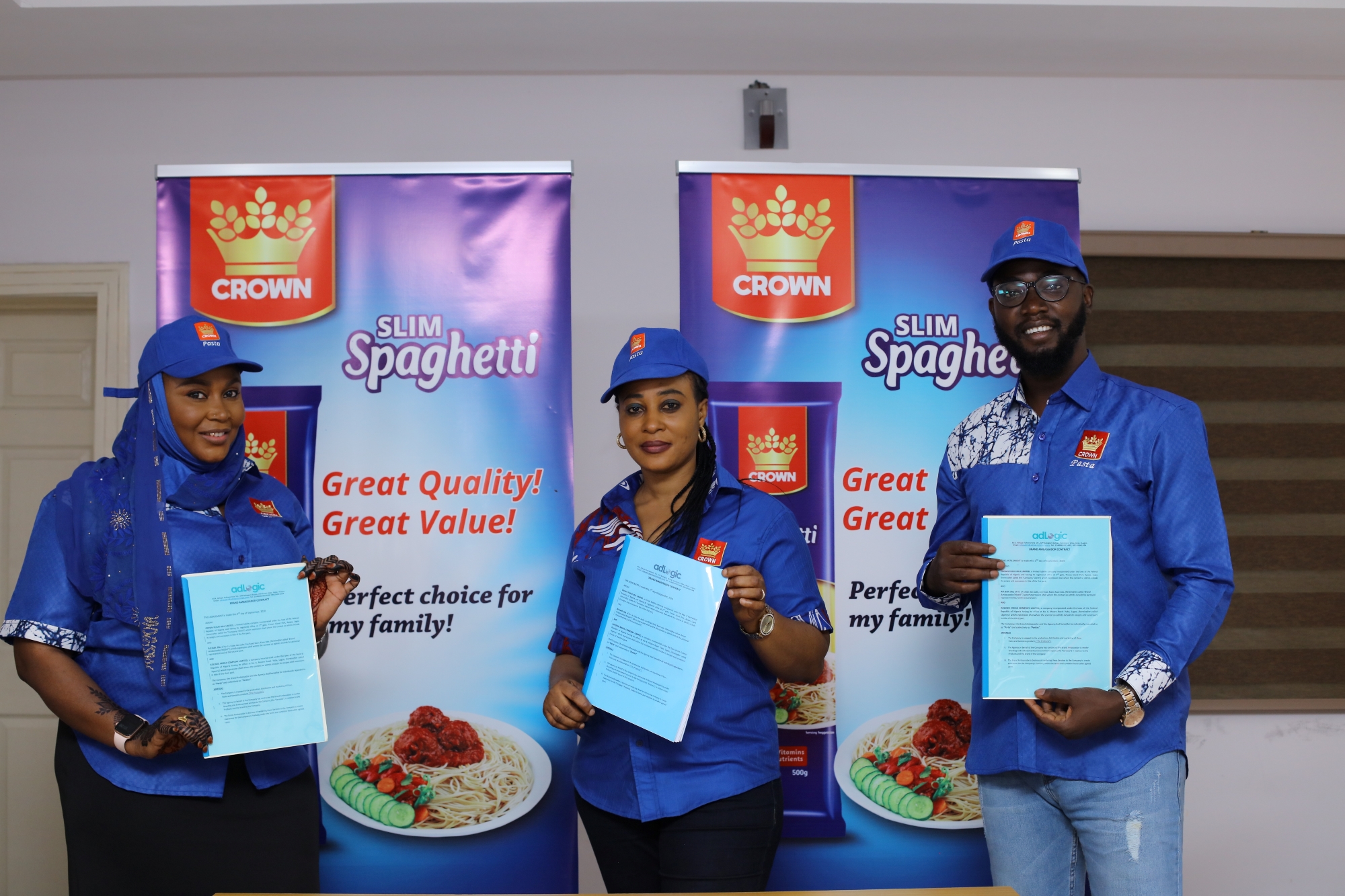 Crown Pasta Signs Kannywood Celebrities As Brand Ambassadors - Brand Times