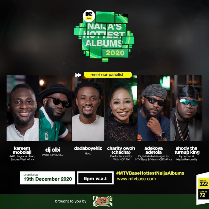 MTV BASE Roundtable Features Naija’s Hottest Albums of 2020 - Brand Times