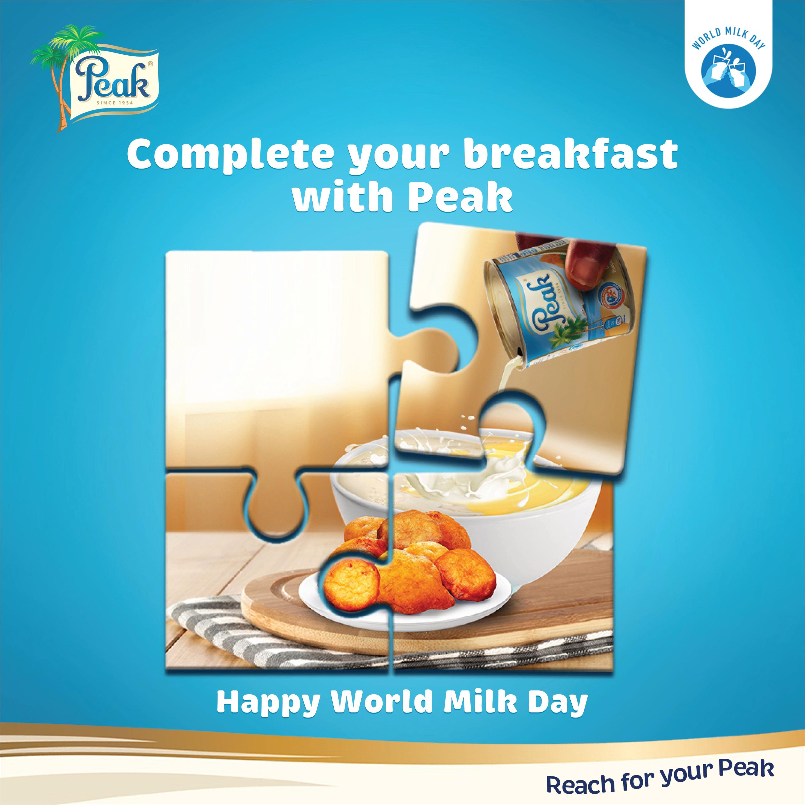 Peak Milk Launches National Breakfast Week, World Milk Day Campaign for ...