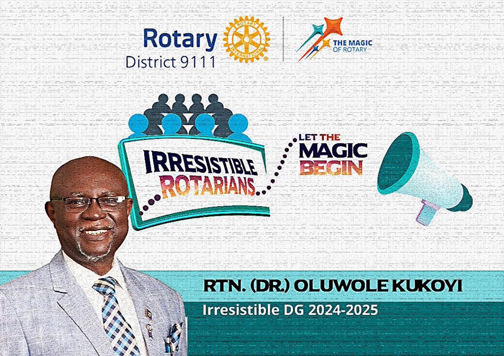 Rotary District 9111 Governor- Elect Unveils Theme - Brand Times