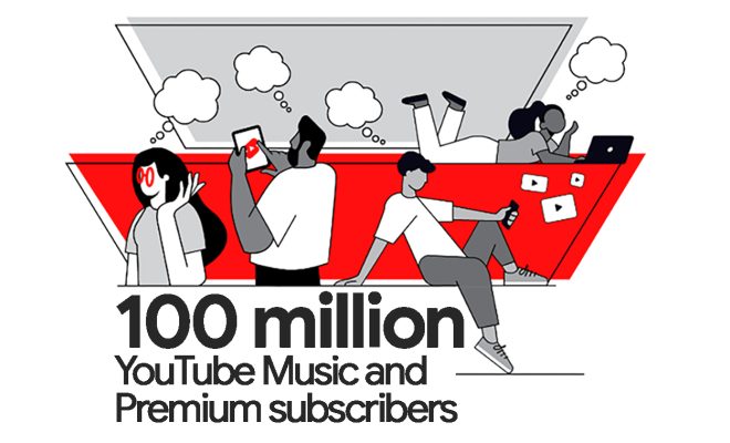 YouTube Music and Premium Hits 100 Million Subscribers Worldwide ...