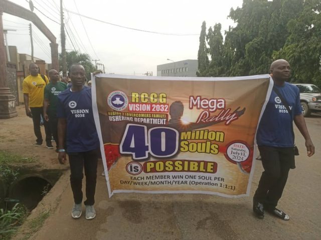 Vision 2032: RCCG Set to Deepen Footprint in Nigeria, Holds Rally to ...